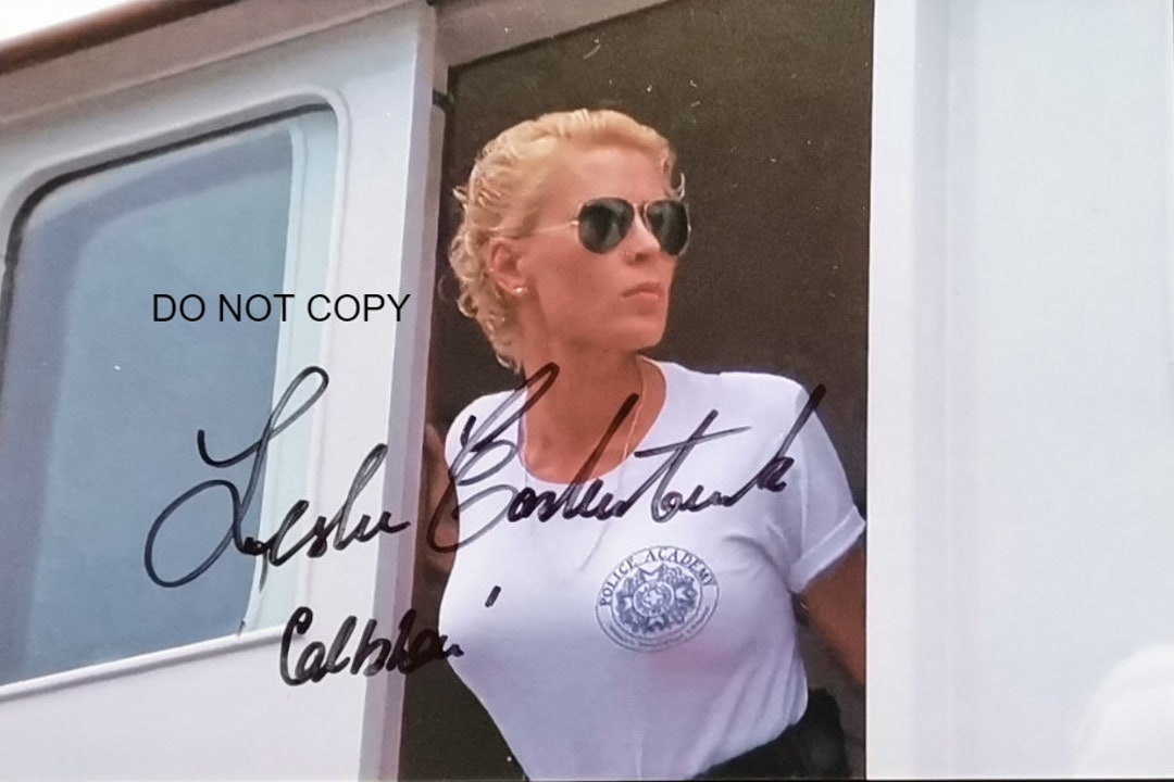 Leslie Easterbrook Police Academy Original Autograph Signed - Etsy