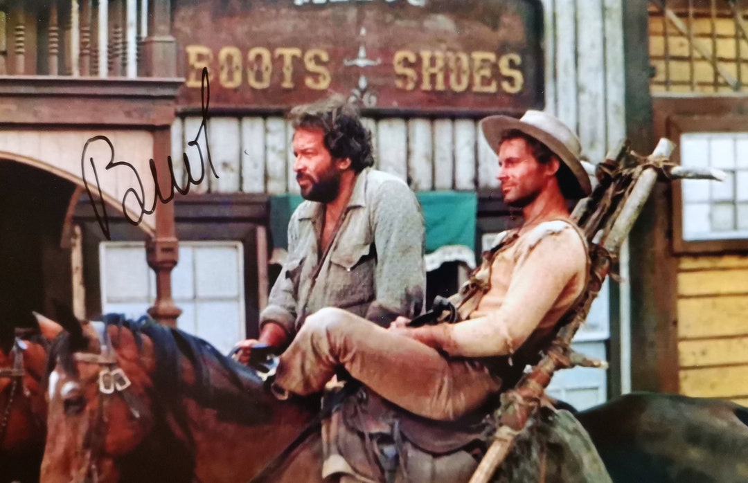 Bud Spencer Signed Autographed Photo 6x4, Trinity is still my Name ...