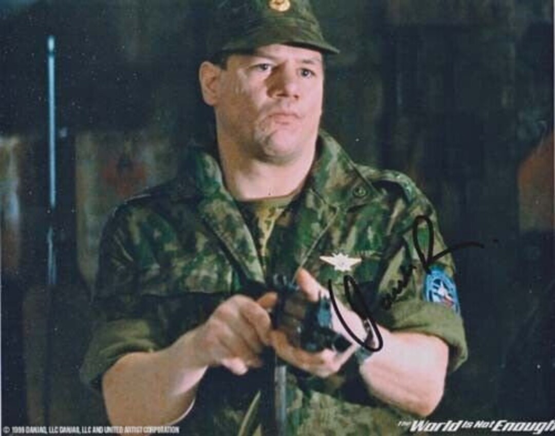 Claude-oliver Rudolph as Colonel Akakievich in James Bond 007 the World ...