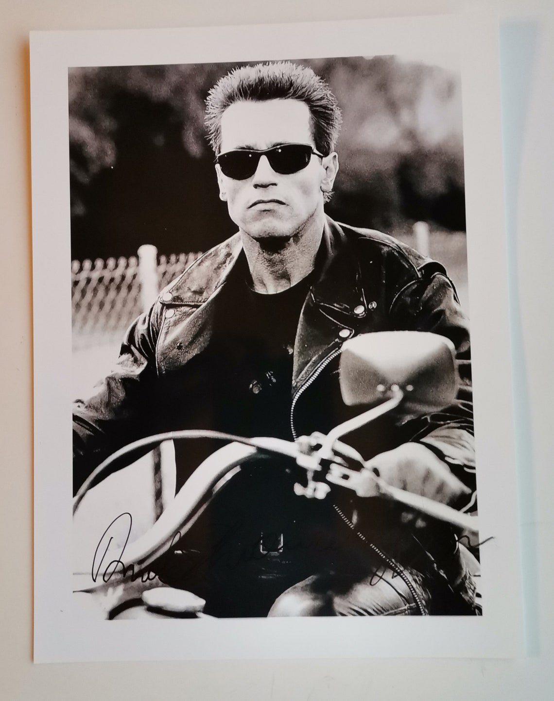 Arnold Schwarzenegger Terminator Signed Autographed Photo 6x8 Inch - Etsy