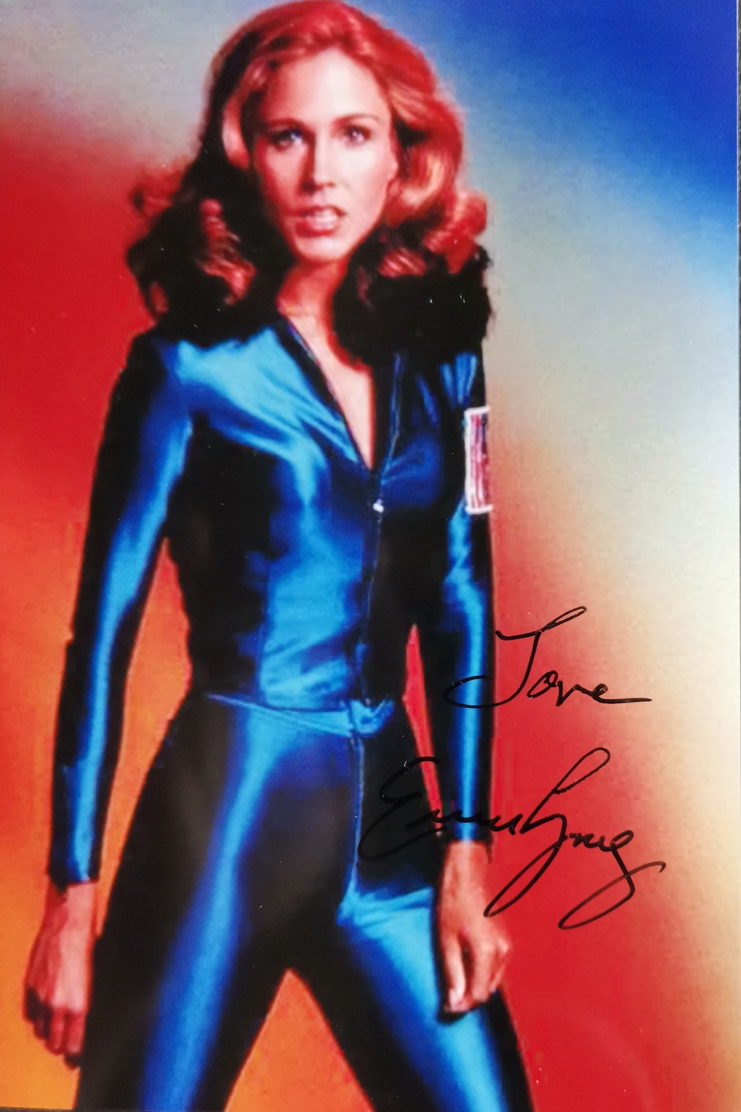 Erin Gray, as Colonel Wilma Deering, in Buck Rogers 1979, Signed ...