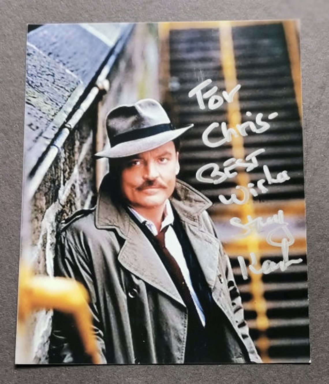 Stacy Keach, Mike-hammer, Signed Autograph Photo - Etsy