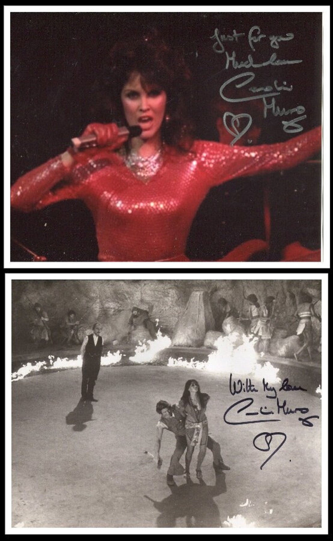 Caroline Munro at the Earths Core Signed Autograph Photo - Etsy