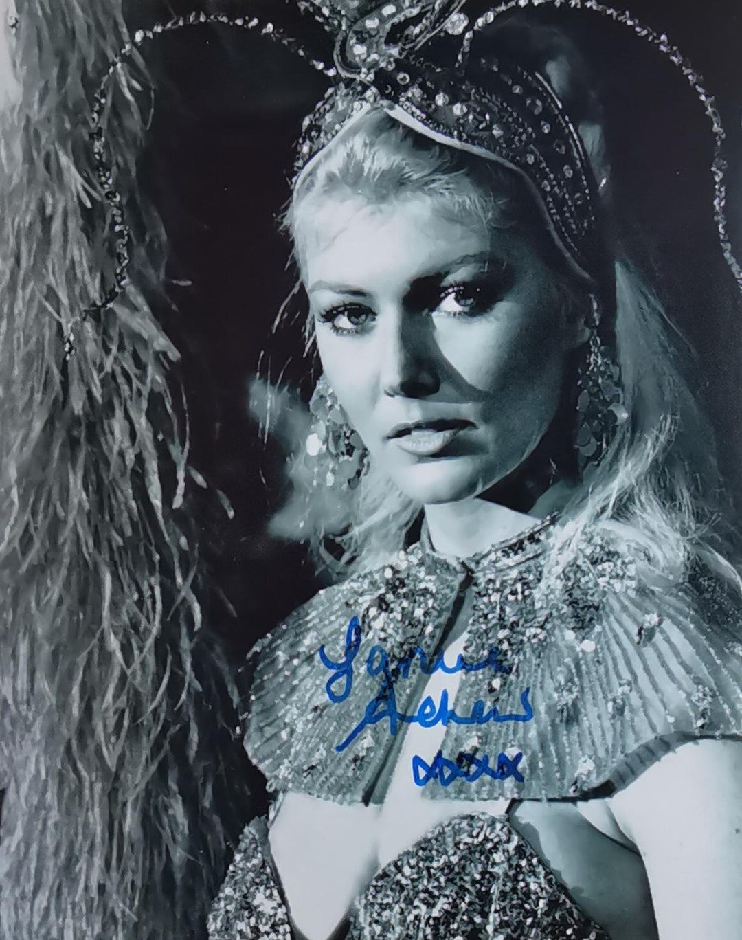 Janine Andrews, Bondgirl, Hot Model, Signed Autographed 10x8 Photo, Coa ...