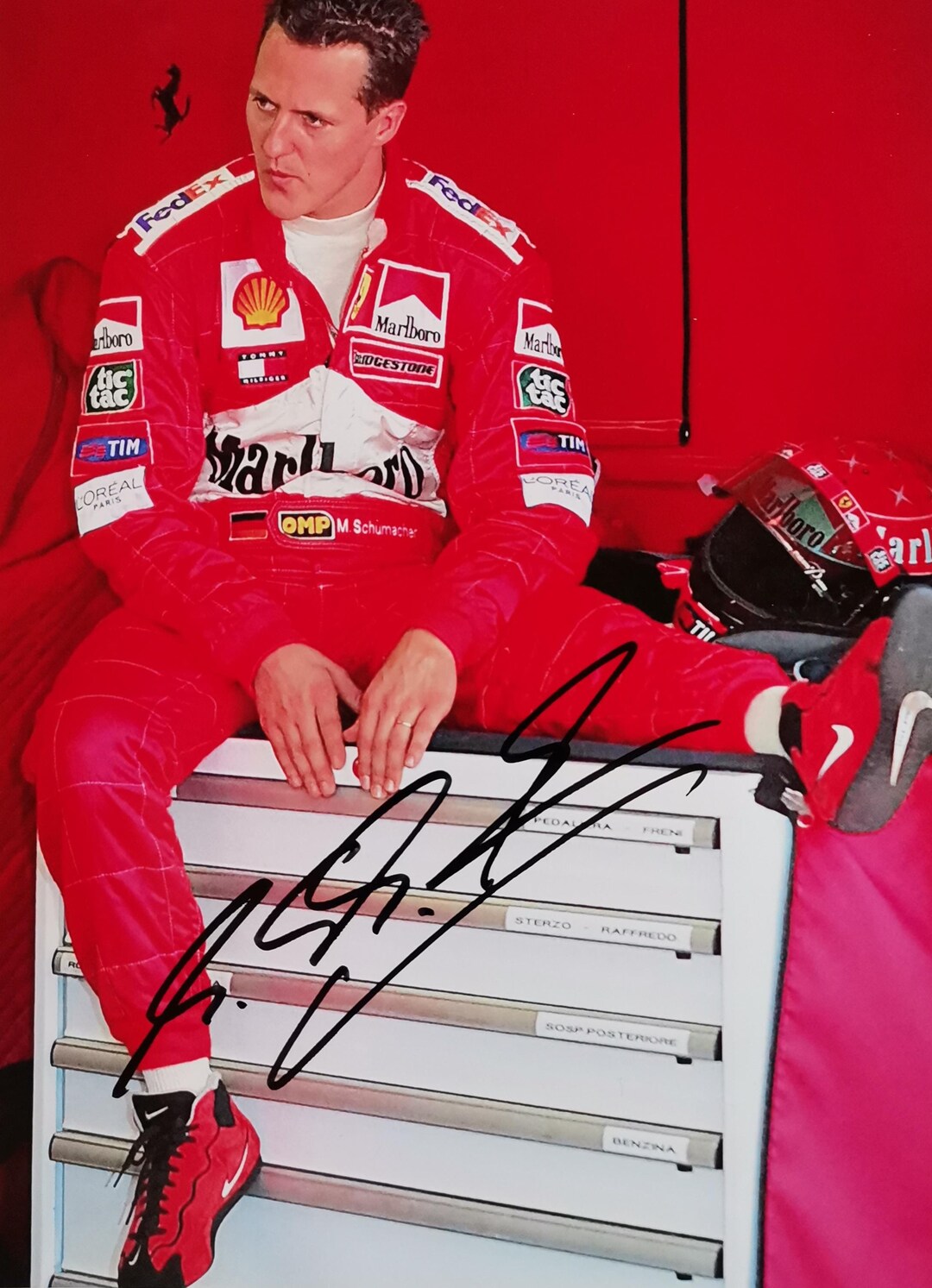 Michael Schumacher, Farrari, Formula 1, Signed Autographed 8x6 Photo - Etsy