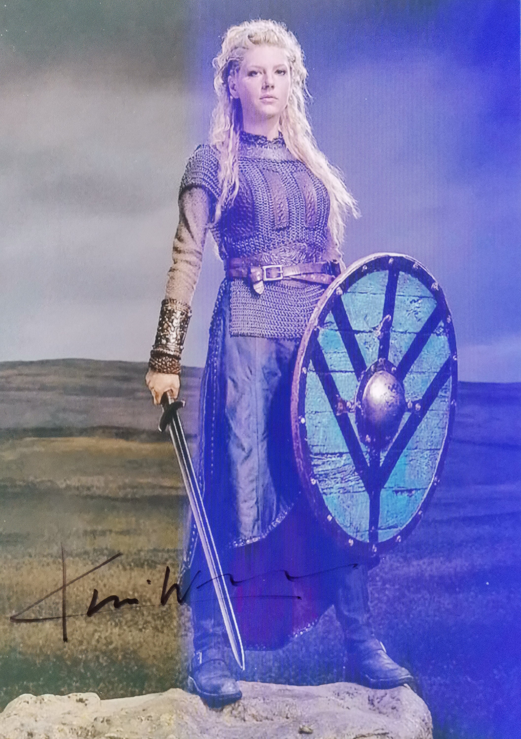 Katheryn Winnick, Vikings, Signed Autograph Photo - Etsy
