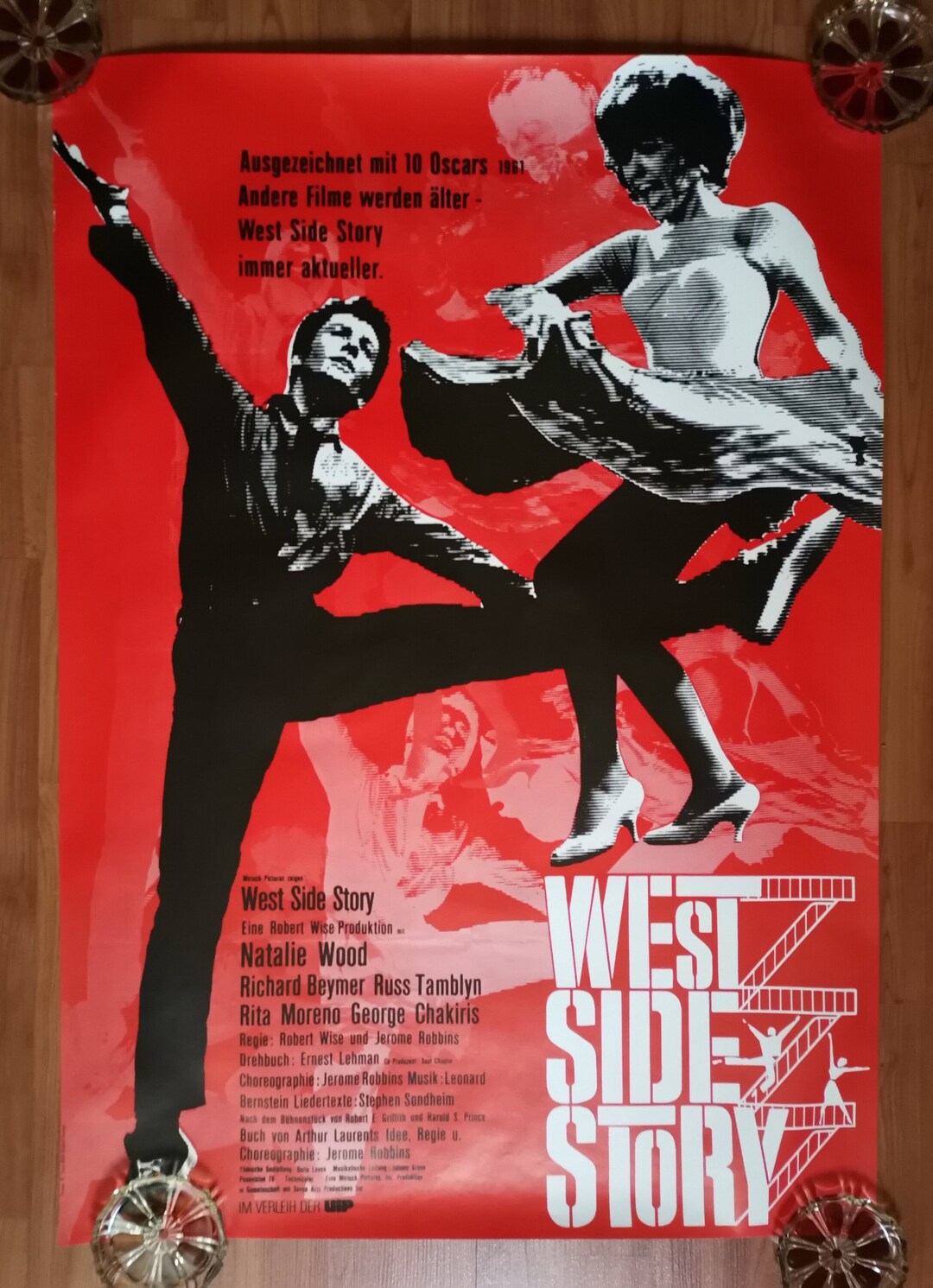 West Side Story Natalie Wood George Chakiris Original - Etsy