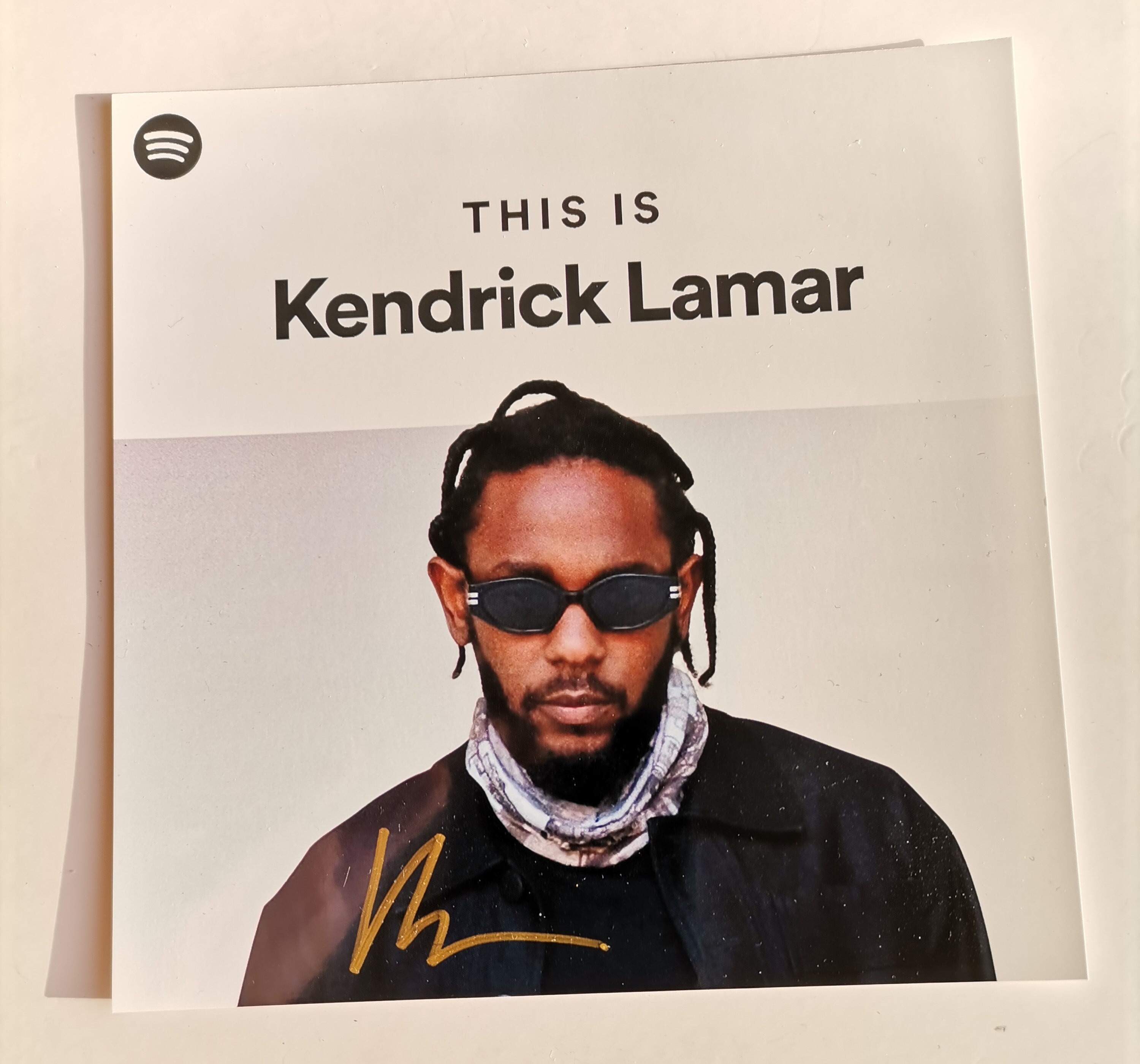 Kendrick Lamar, Damn, Signed Autographed Photo 6x6 In - Etsy