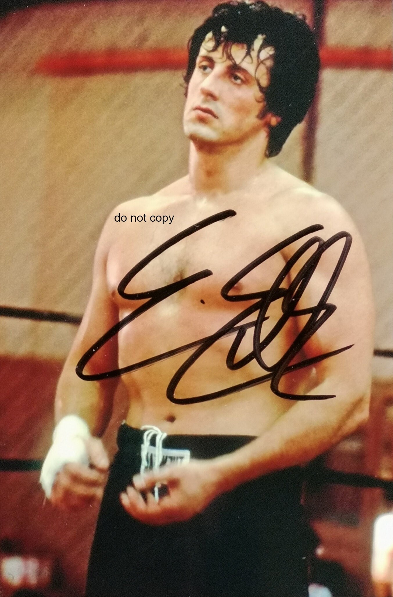 Sylvester Stallone as Johnny Kovak in F.I.S.T, Signed Autograph Photo ...