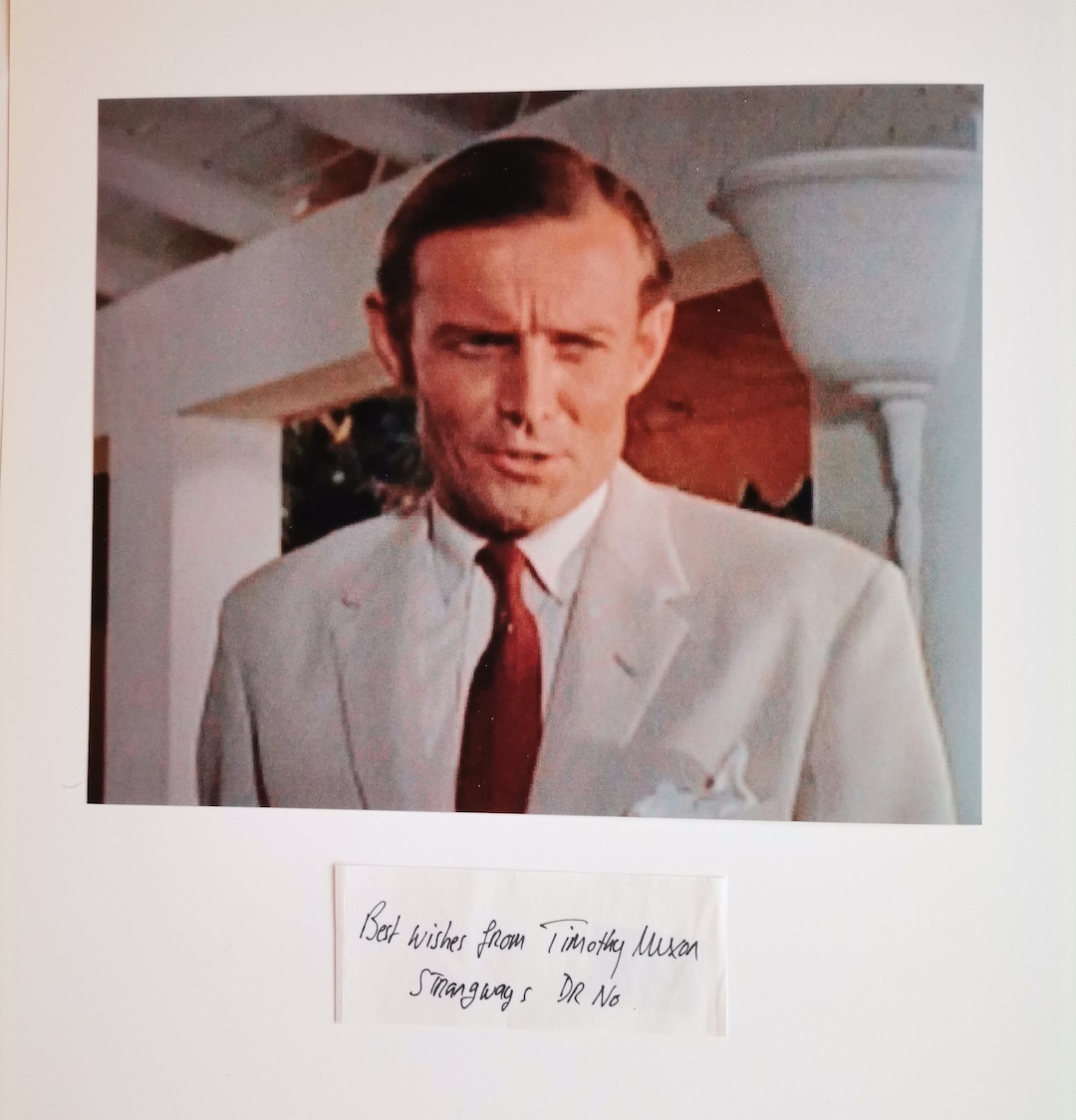 Tim Moxon 1924-2006 as Professor John Strangways in James Bond 007 Dr ...