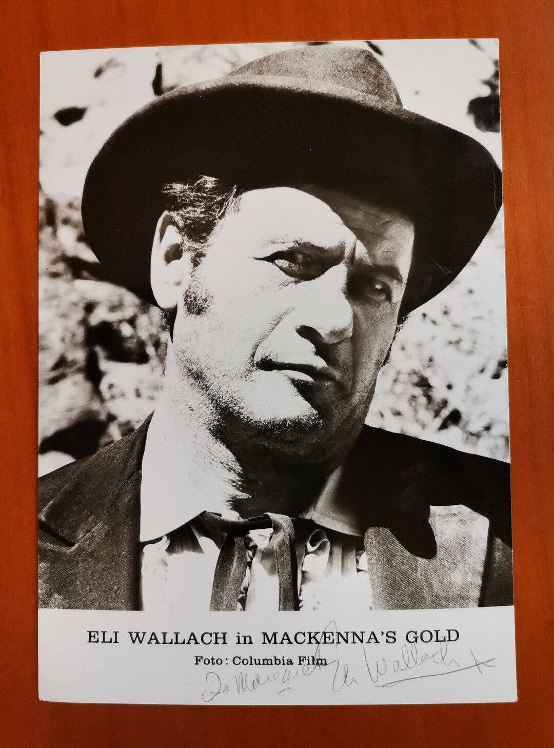 Eli Wallach, Good, Bad, Ugly, Signed Autograph Photo - Etsy