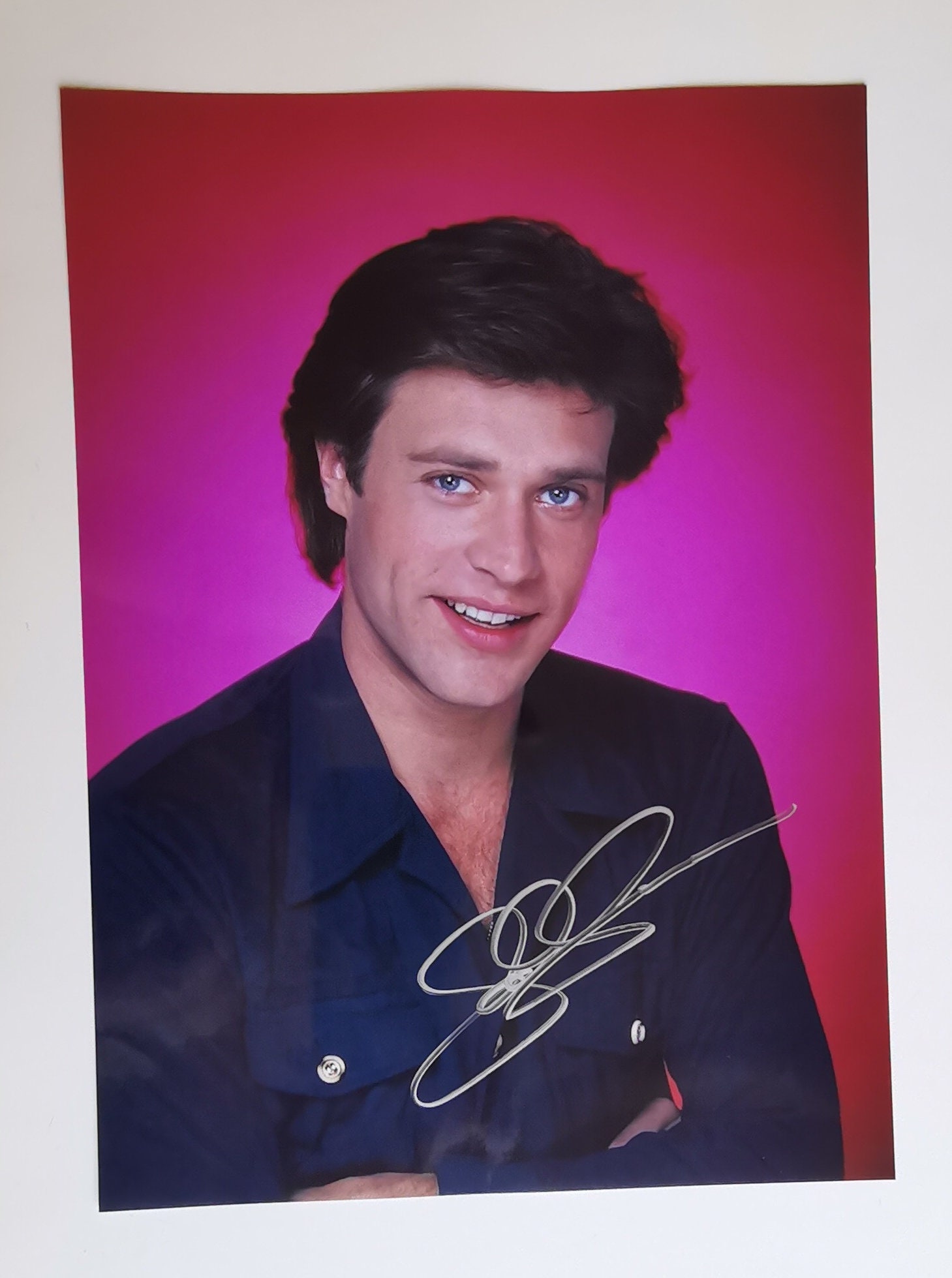 John James, Jeff Colby in Dynasty, Signed Autographed 12x8 Photo - Etsy