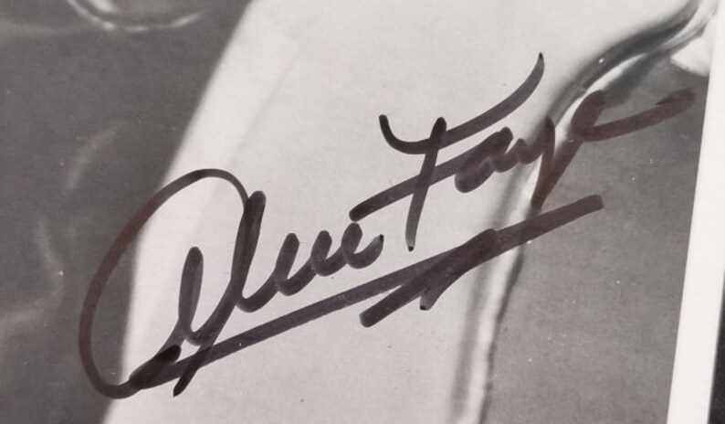 Alice Faye Signed Autograph Photo Four Jills in a Jeep - Etsy