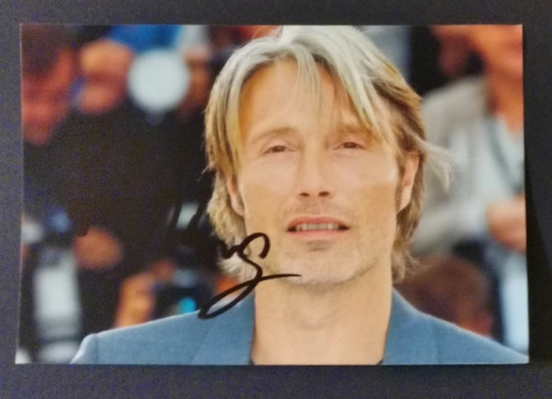 Mads Mikkelsen Signed Autograph Photo - Etsy