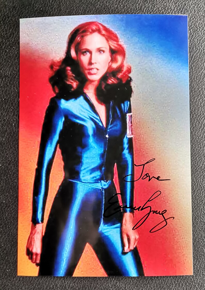 Erin Gray, as Colonel Wilma Deering, in Buck Rogers 1979, Signed ...