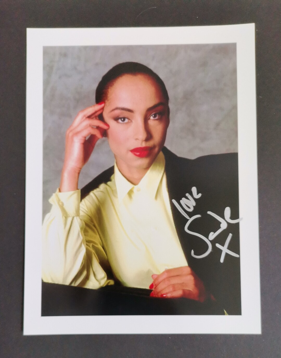 Sade Adu Signed Autograph Photo - Etsy