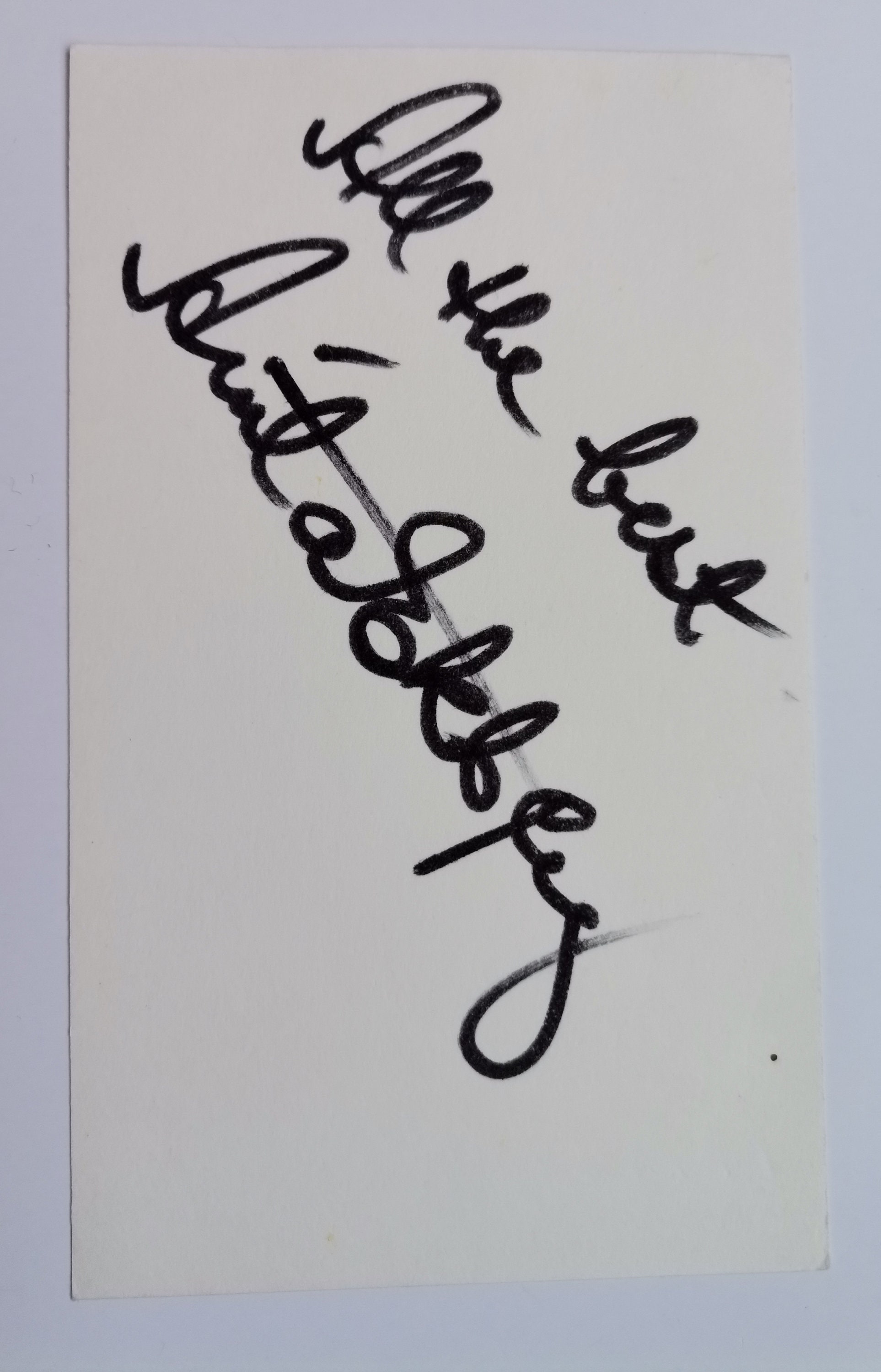 Anita Ekberg, Signed Autographed on Paper, Vintage - Etsy