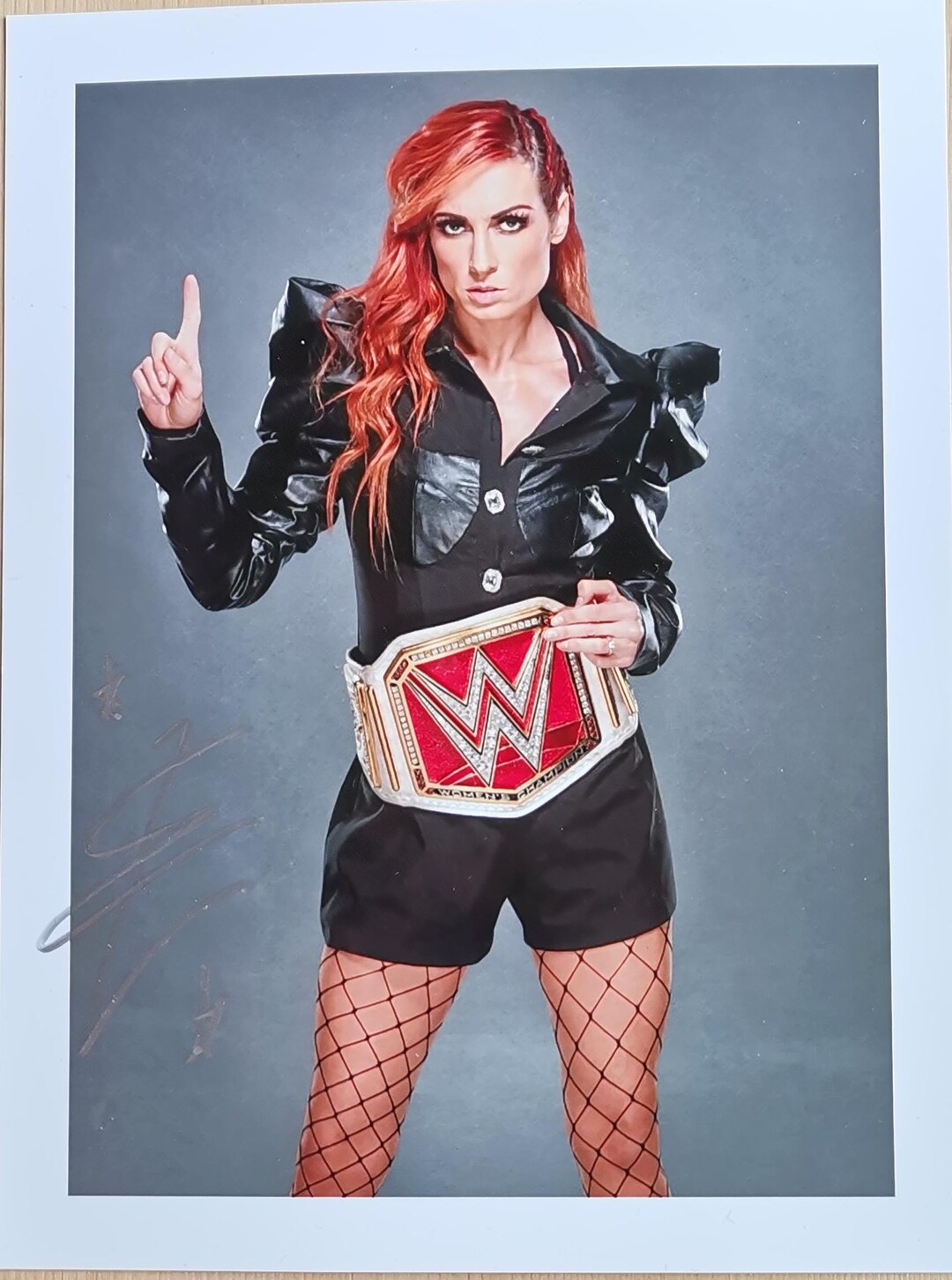 Becky Lynch, WWE, Signed Autographed Photo 8x6 - Etsy