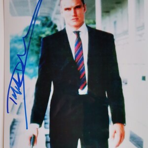 Dolph Lundgren as Venz in James Bond 007 A View to a Kill, Signed ...