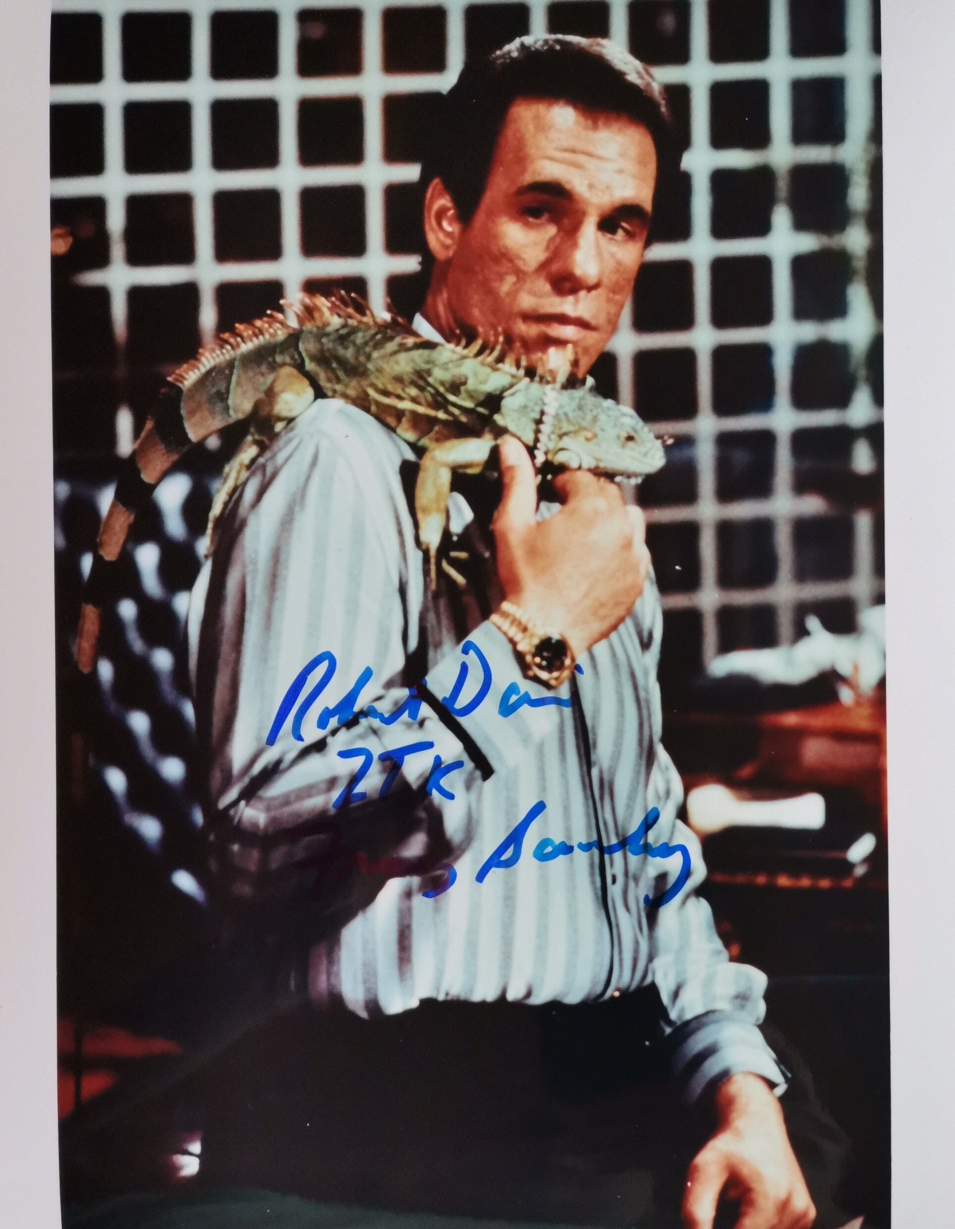 Robert Davi as Franz Sanchez in James Bond 007 Licence to Kill, Signed ...