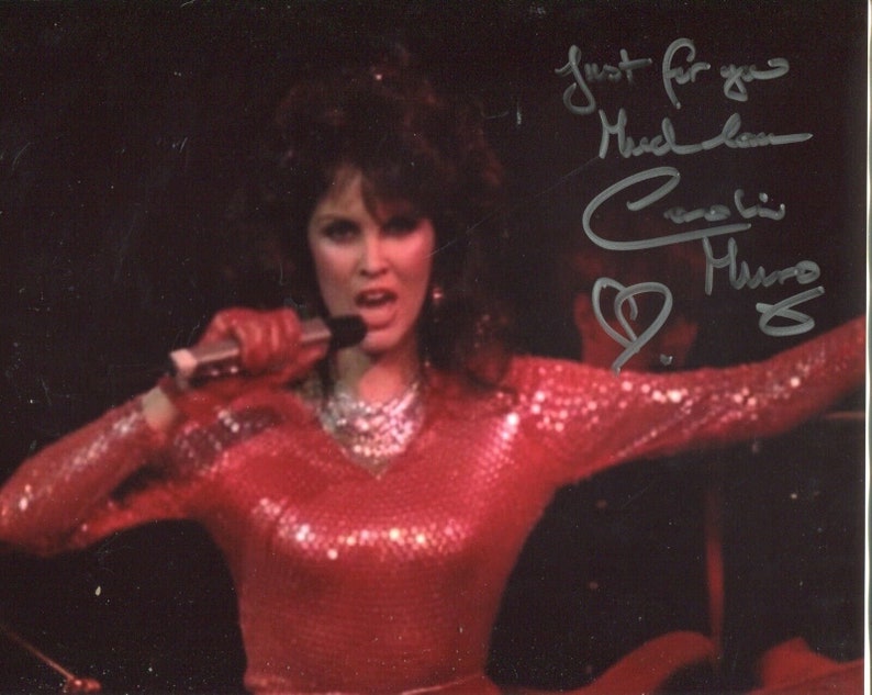 Caroline Munro, at the Earths Core, Signed Autograph Photo, 10x8 - Etsy