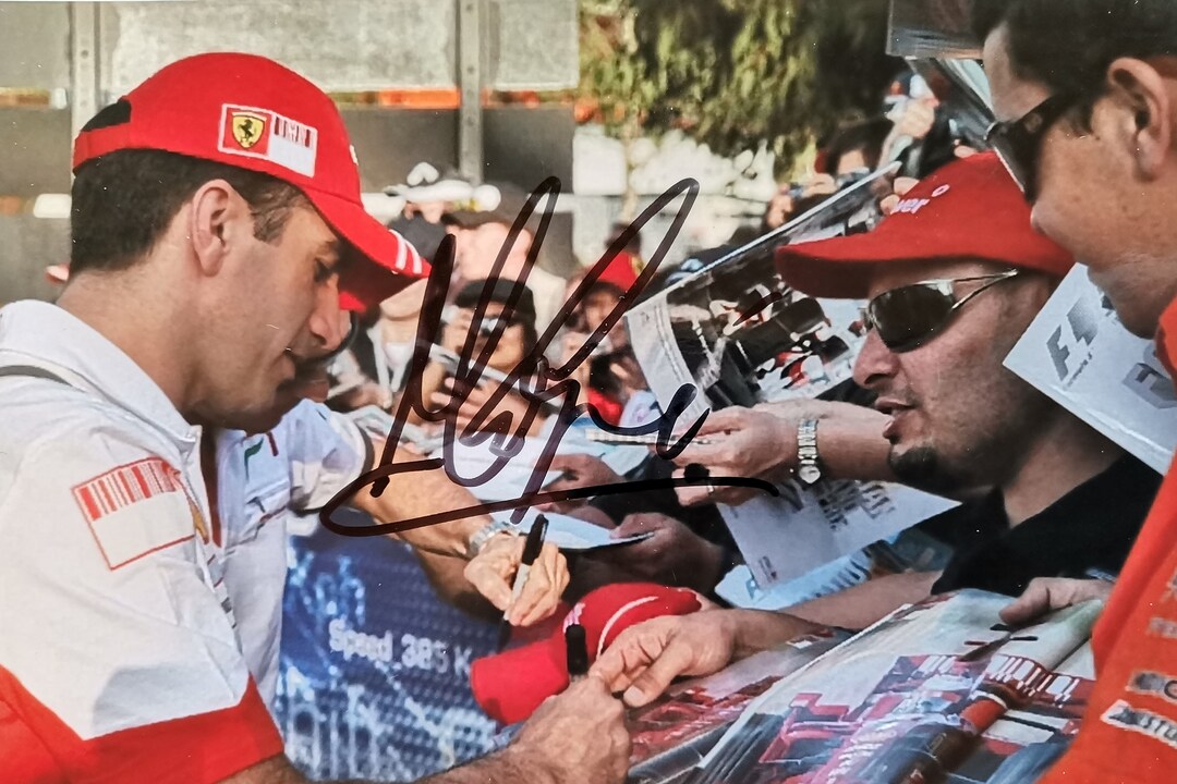 Marc Gene Ferrari Formula One F1 Driver Hand Signed Photo 6x4 - Etsy