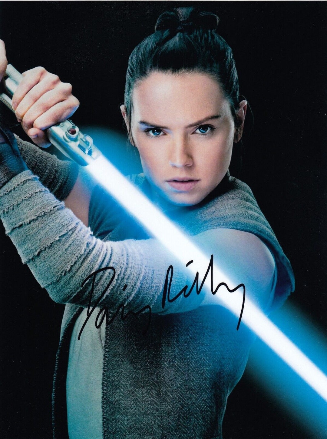 Daisy Ridley Rey the Force Awakens Signed Autograph Photo - Etsy