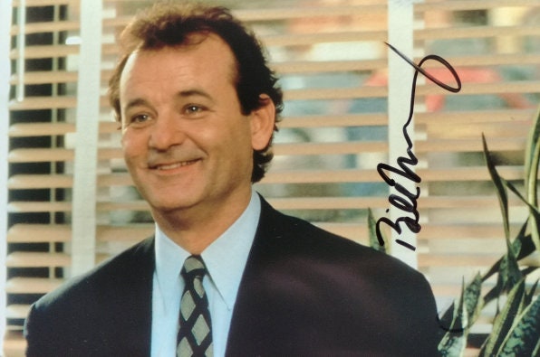 Bill Murray Signed Autograph Photo - Etsy