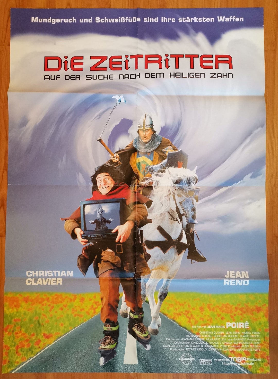 The Visitors Christian Clavier Jean Reno Original Movie - Etsy