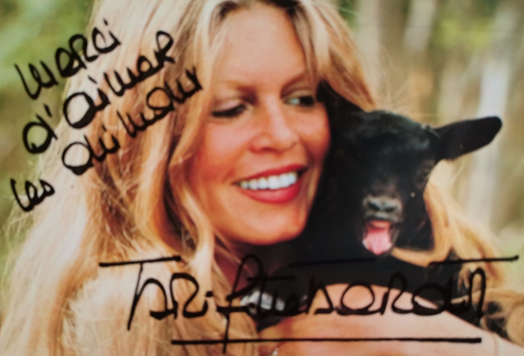 Brigitte Bardot, Rum Runners, Signed Autograph on Photo Postcard 6x4 - Etsy