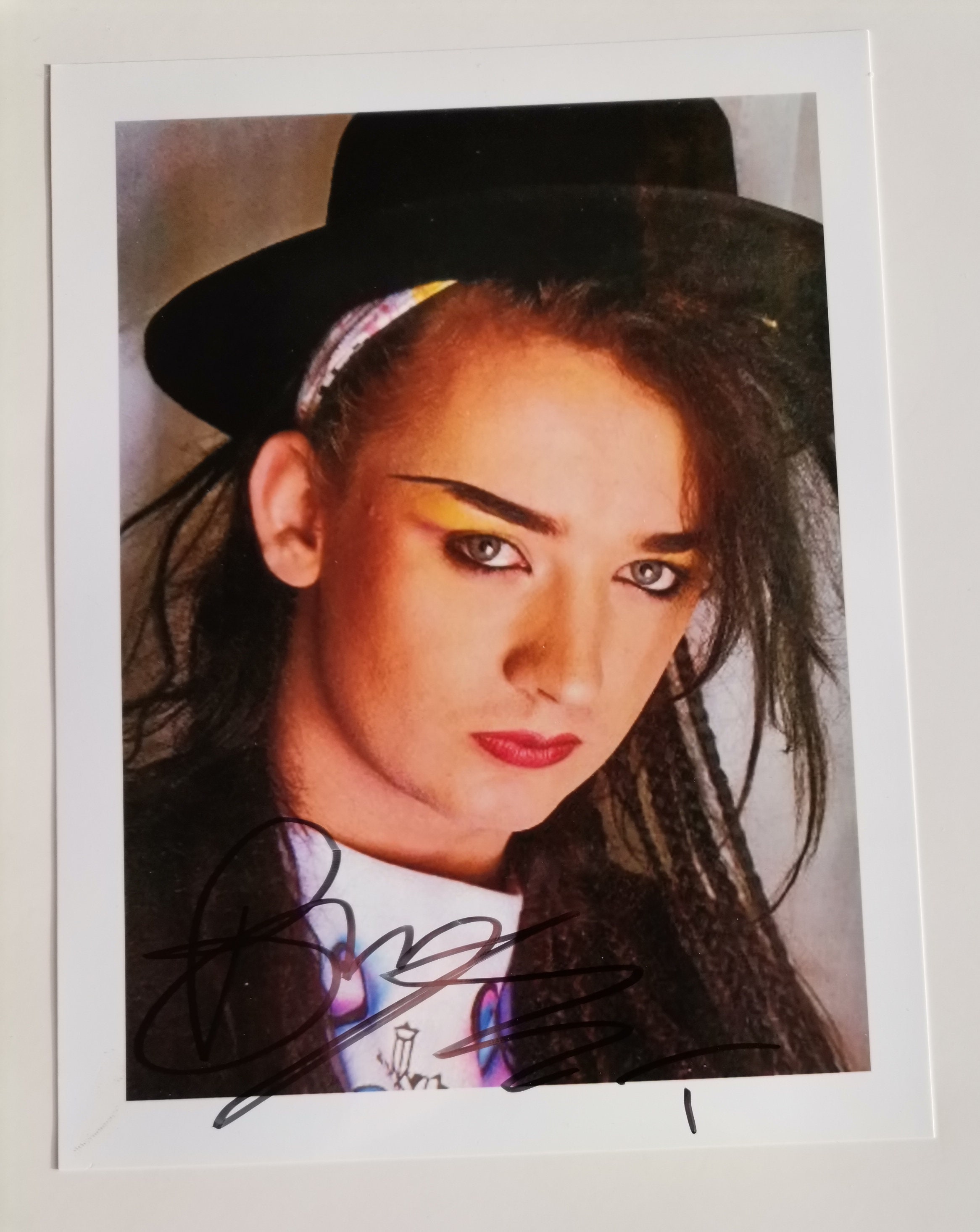 Boy George Signed Autographed 8X6 Photo - Etsy