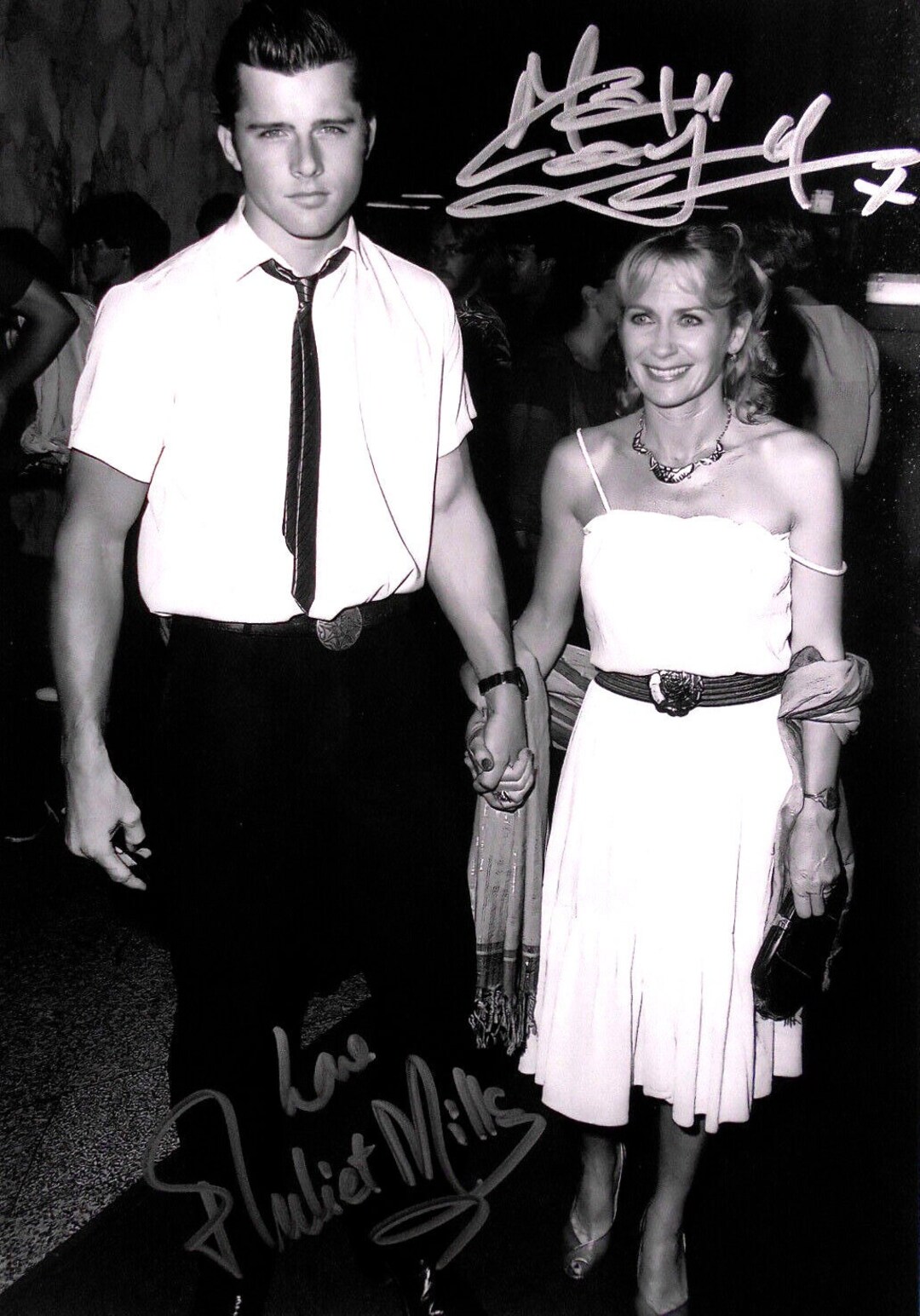 Maxwell Caulfield and Juliet Mills, Signed Autographed 10x8 Photo - Etsy