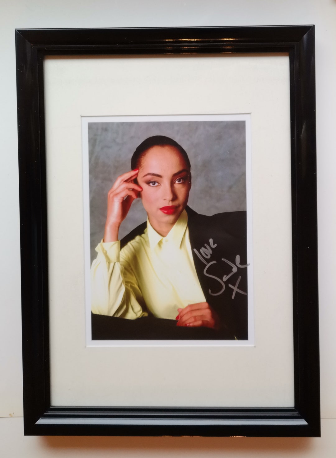 Sade, Smooth Operator, Signed Autographed 8x6 Photo Framed - Etsy