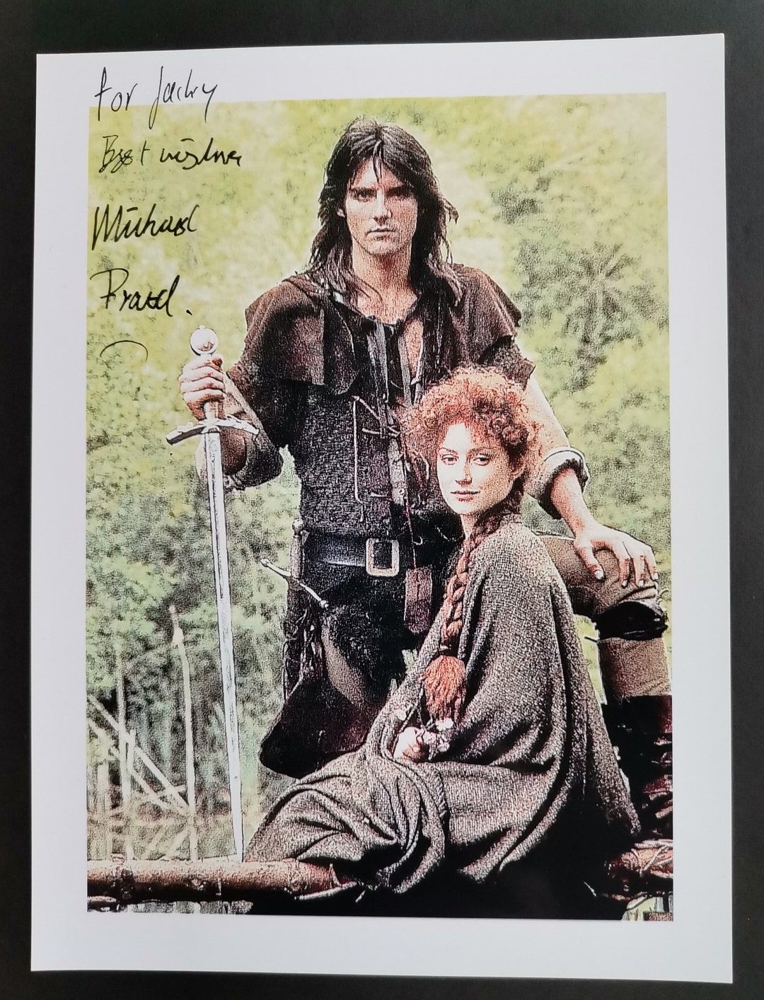 Michael Praed, Robin of Sherwood, Signed Autograph Photo - Etsy