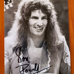 Slade Don Powell Rare Signed 6x4 Photo - Etsy