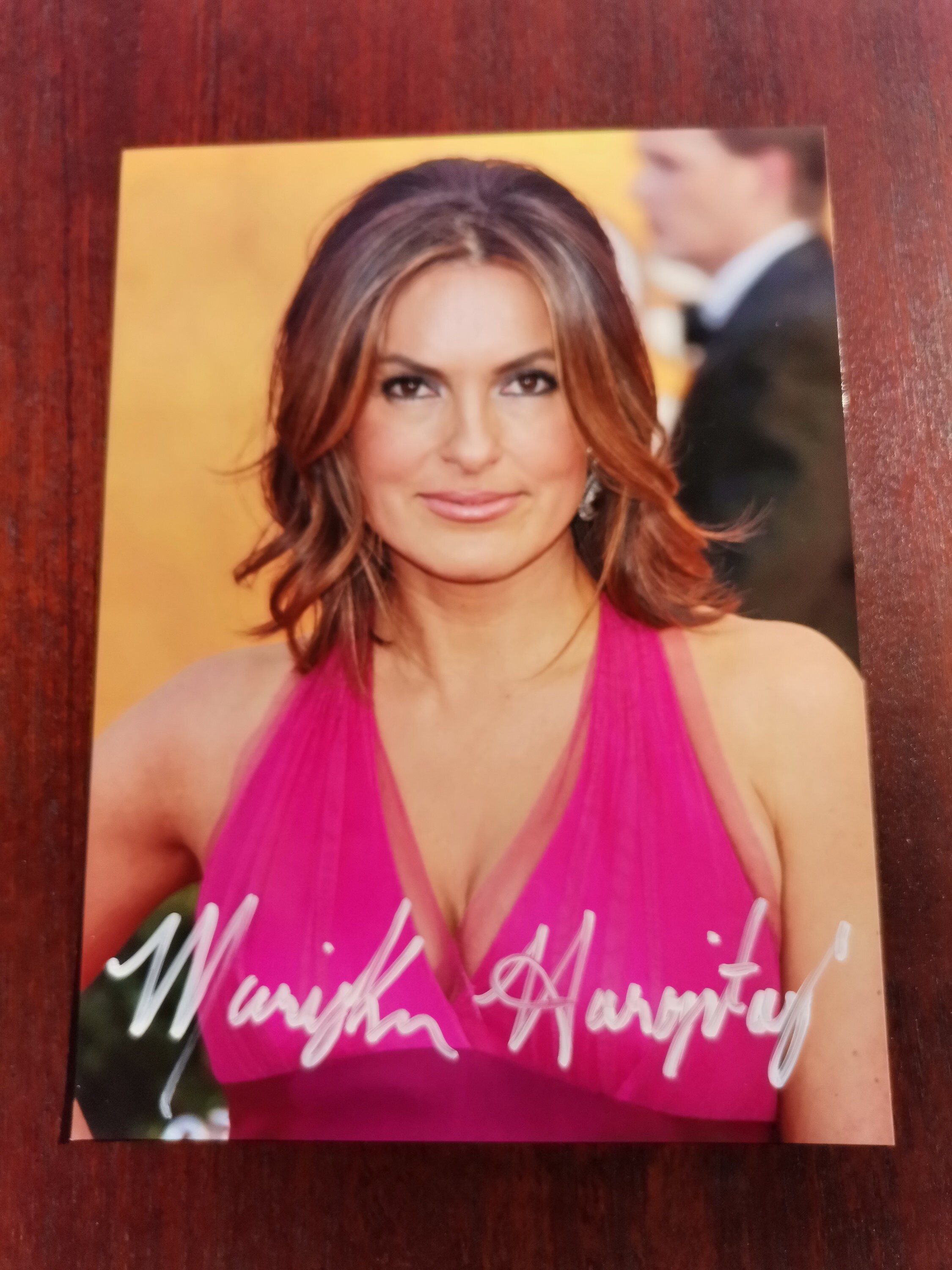 Mariska Hargitay Law And Order Signed Autograph Photo Etsy Canada