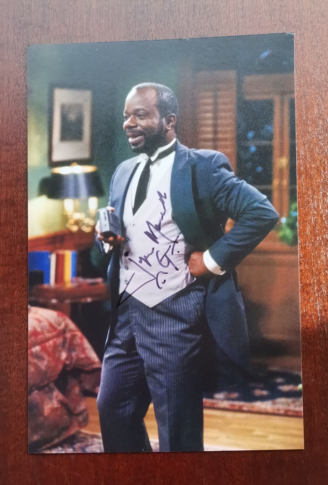 Joseph Marcell Signed Autograph Photo Fresh Prince of - Etsy