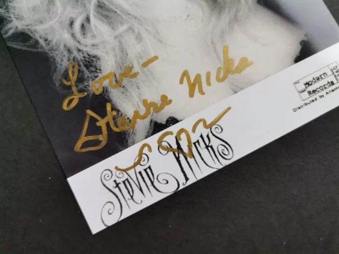 Stevie Nicks, Fleetwood Mac Signed Autographed 6x4 Photo - Etsy