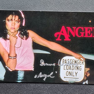 Donna Wilkes, Molly 'angel' Stewart in Movie Angel 1983, Signed ...