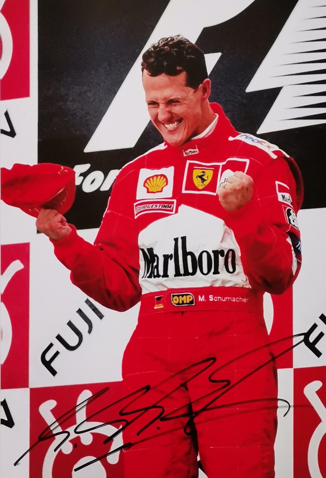 Michael Schumacher, Farrari, Formula 1, Signed Autographed 6x4 Photo - Etsy