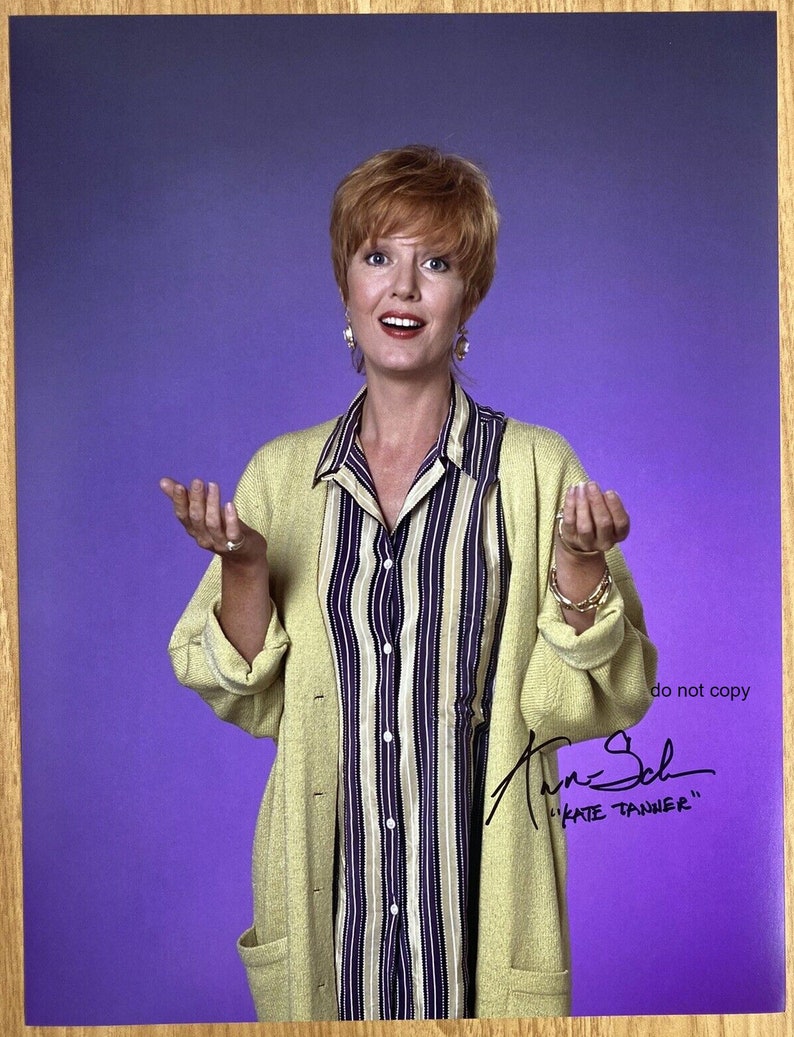 Anne Schedeen Kate Tanner ALF Original Autograph Guaranted - Etsy