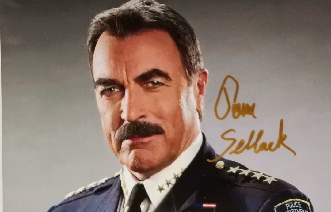 Tom Selleck, Blue Bloods, Signed Autographed Photo 6x4 In - Etsy