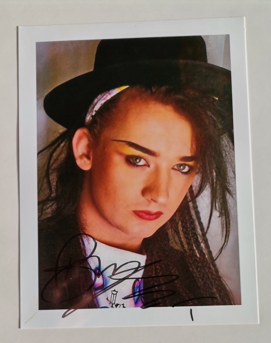 Boy George Signed Autographed 8X6 Photo - Etsy