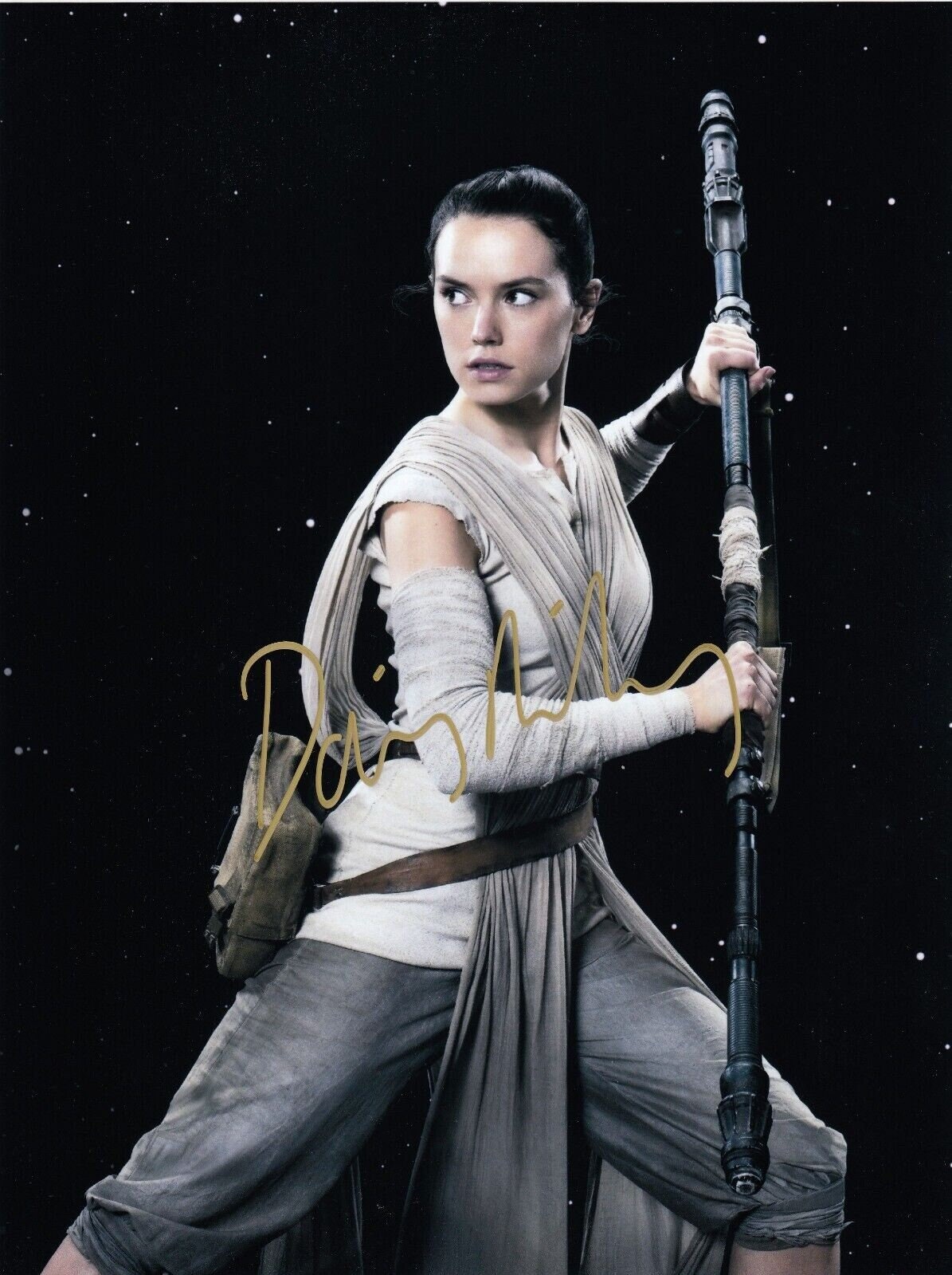 Daisy Ridley, Rey, the Force Awakens, Signed Autograph Photo 11x8 - Etsy