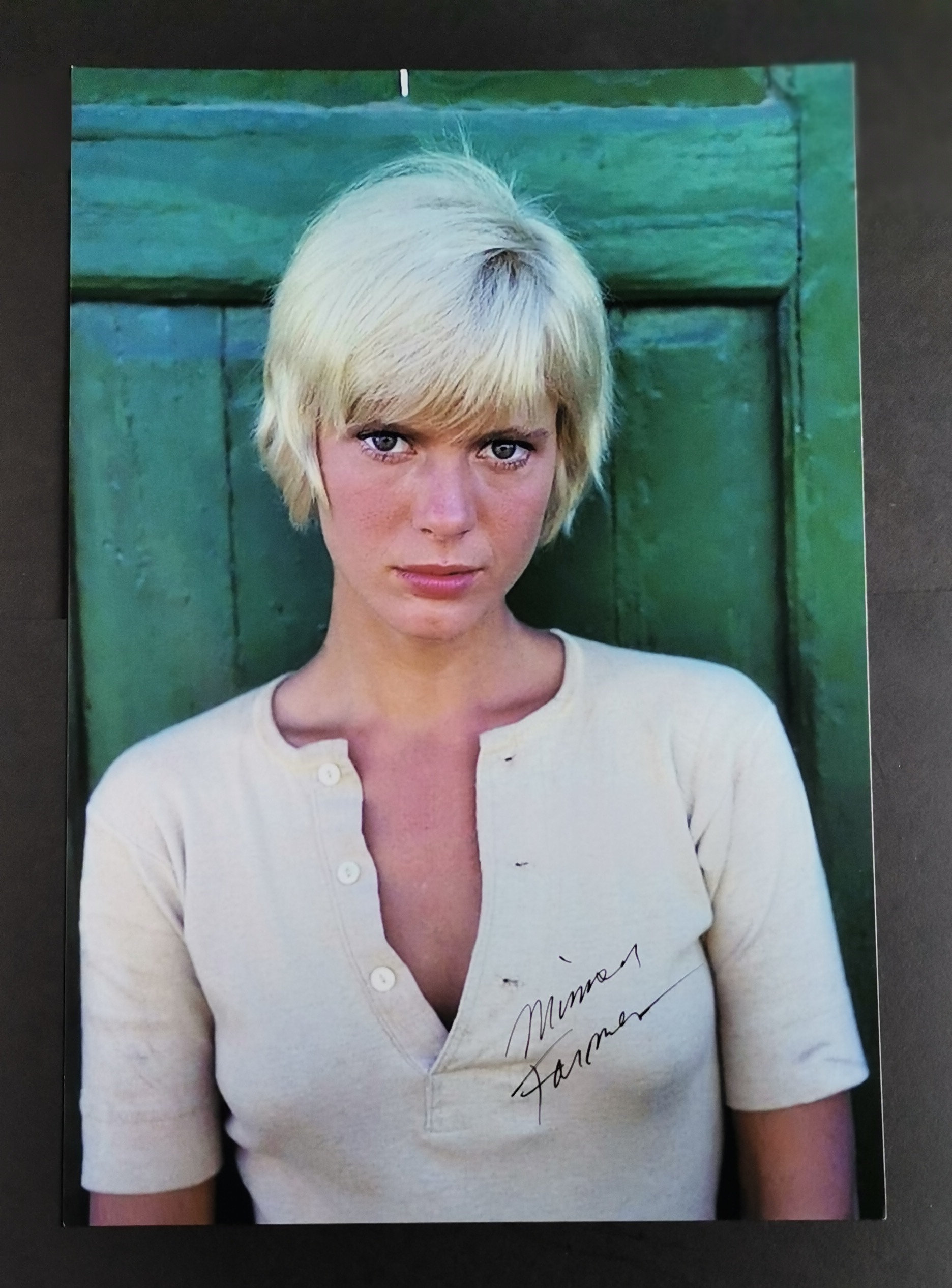 Mimsy Farmer, One Way, Signed Autograph Photo 12 X 8 In - Etsy