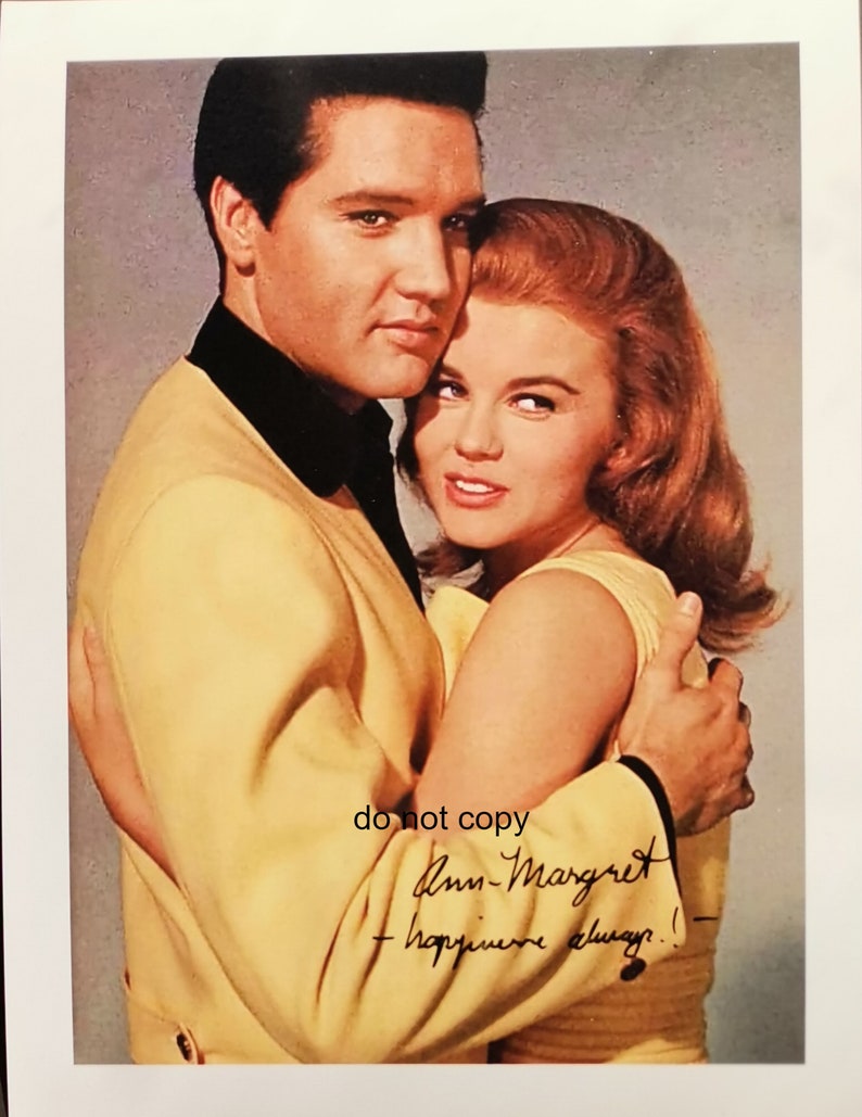 Ann-margret Viva Las Vegas Signed Autograph Photo - Etsy