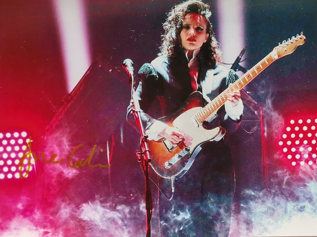 Anna Calvi, Singer and Composer, Signed Autographed Photo 6x8 In - Etsy