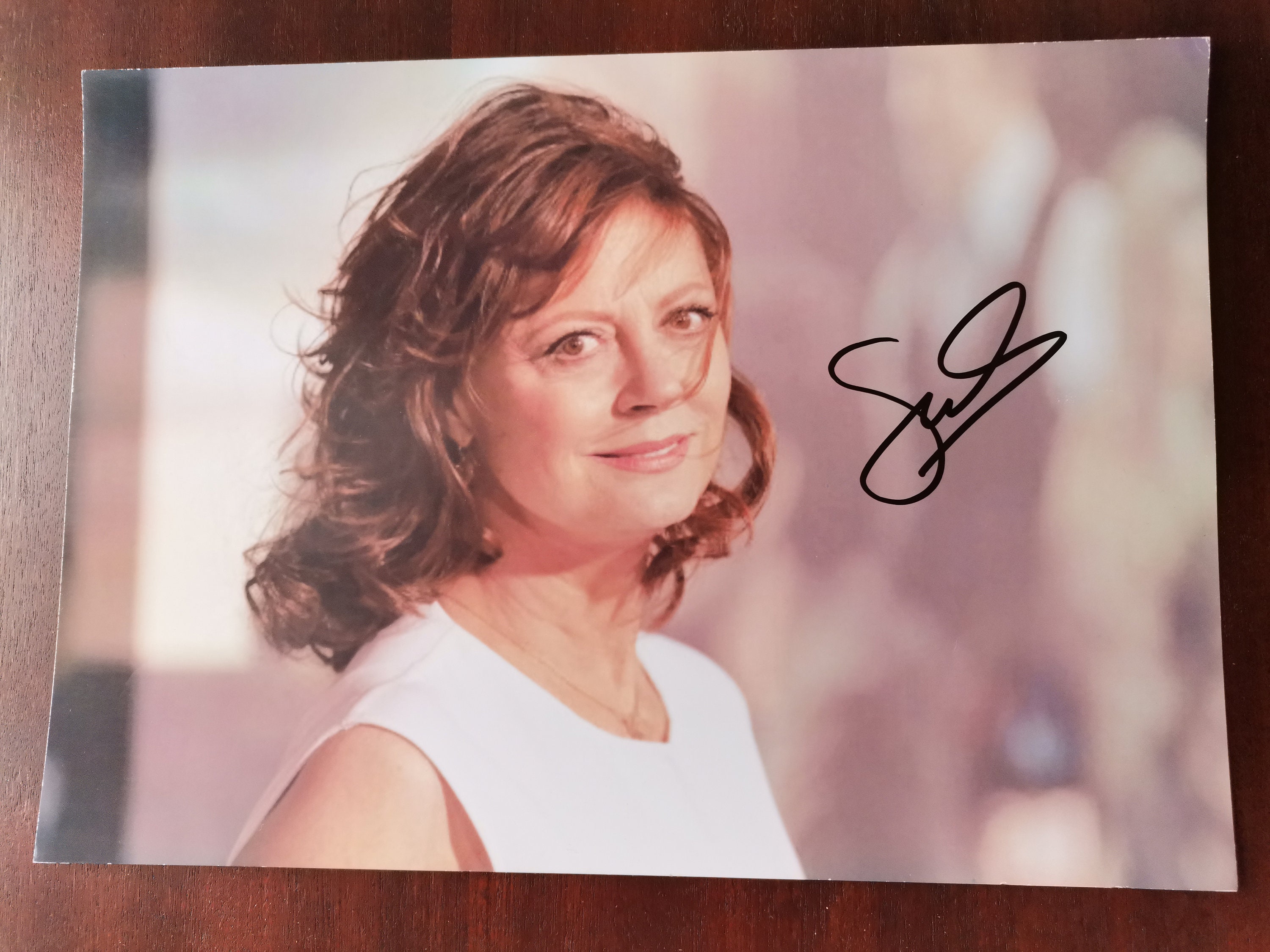 Susan Sarandon, Thelma & Louise Signed Autograph Photo, Framed 14x12x1 ...