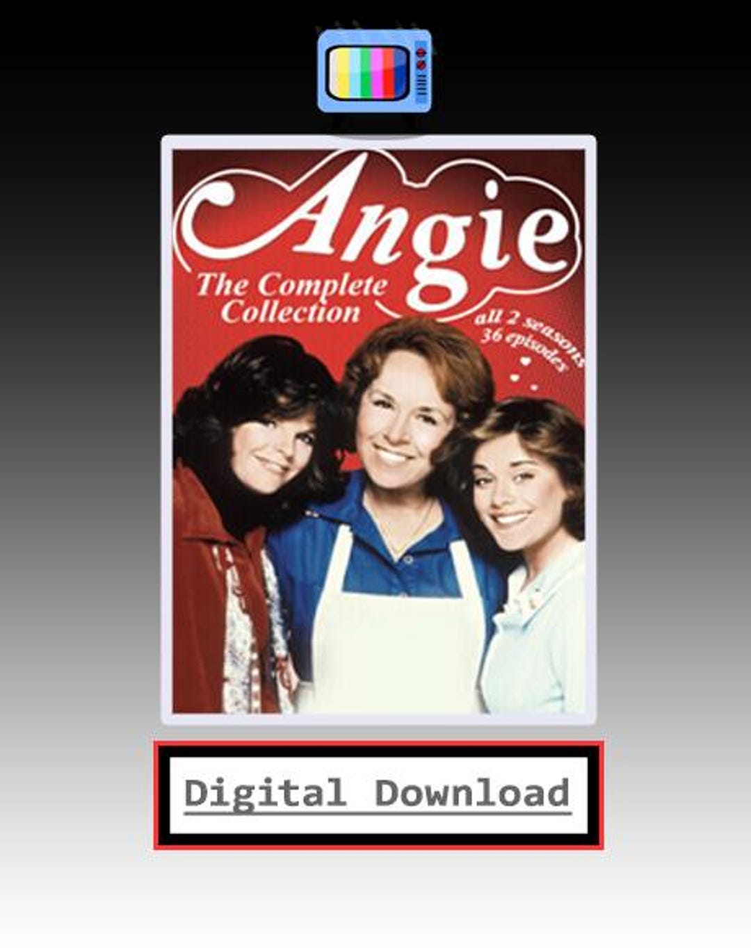 Angie Complete Show (1979–1980) | All Episodes Digital Collection - Etsy