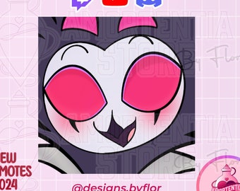 New Stolas Emotes 2024 / PNG/ Emotes/ Streamer/ Helluvaboss/ Twitch ...